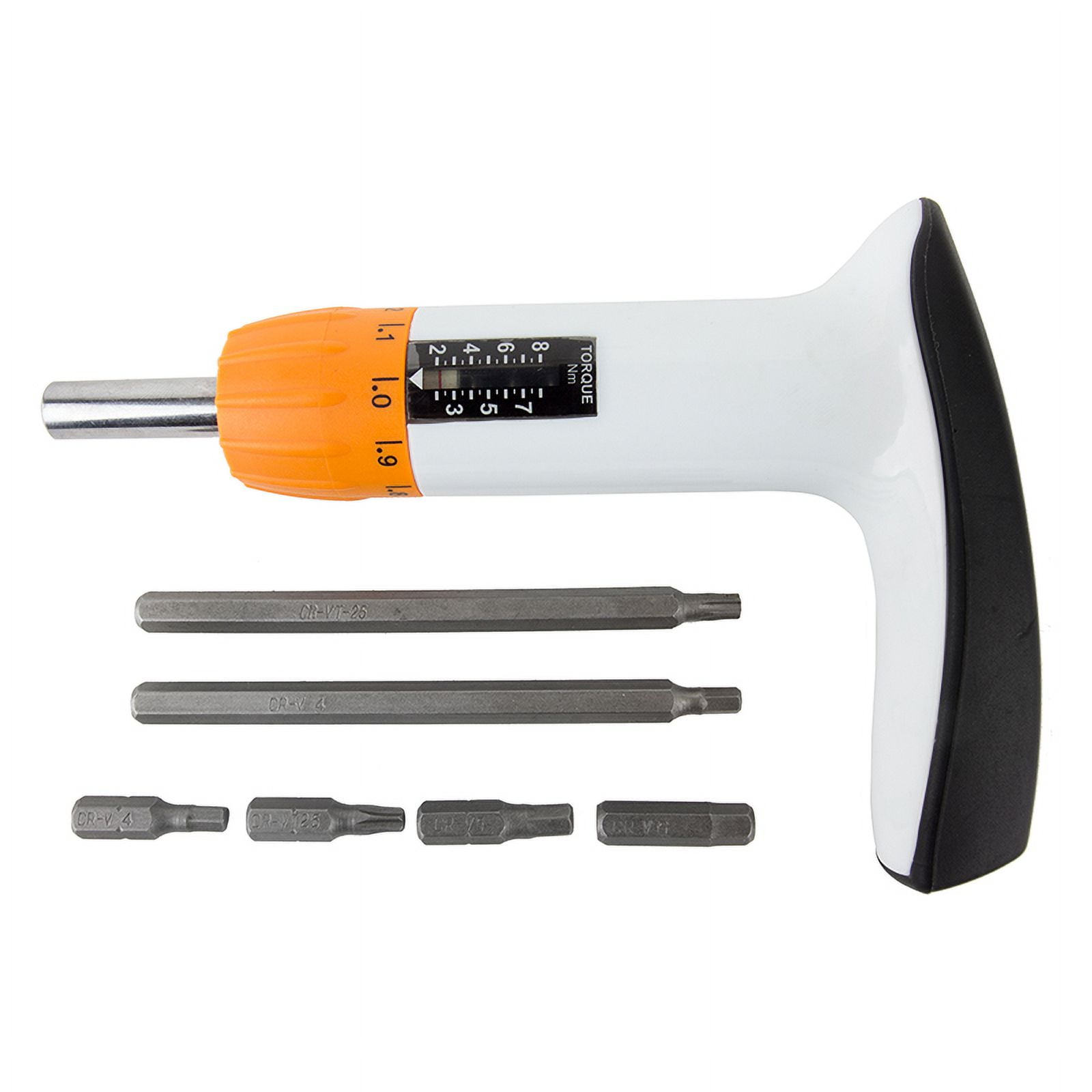 CDI Adjustable Torque Limiting T-Handle Wrench 2-8Nm with Magnetic Bit Shank - Walmart.com