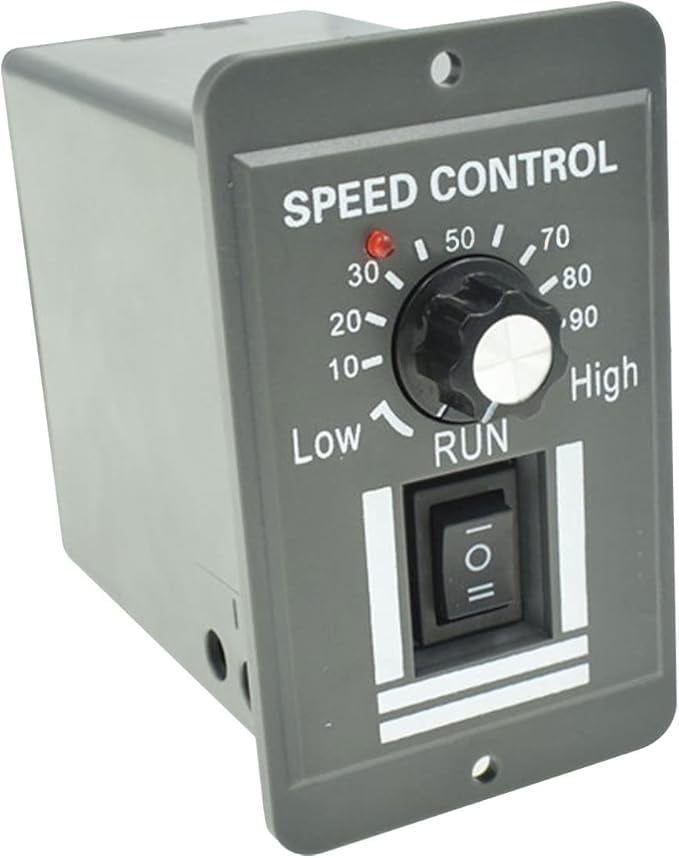 CDIYTOOL DC Motor Speed Controller, DC12V-60V 20A Adjustable PWM Brush ...