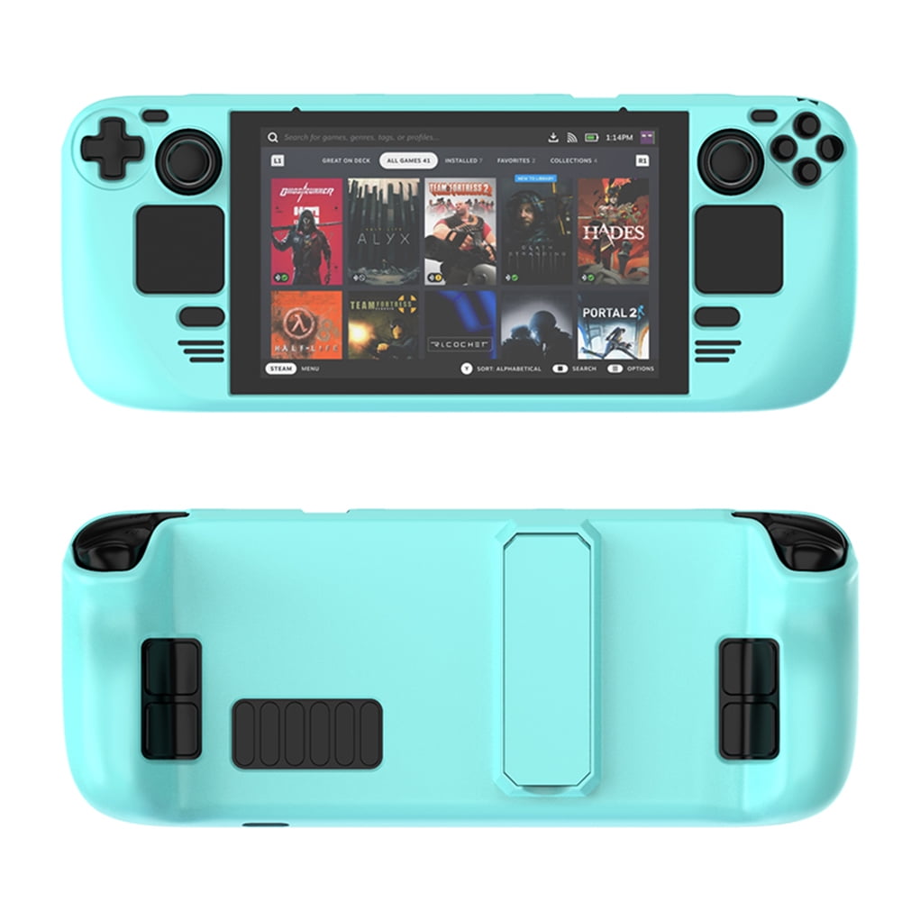 CDJLY Game Console Cover Shell with Bracket Shockproof Protection Case ...