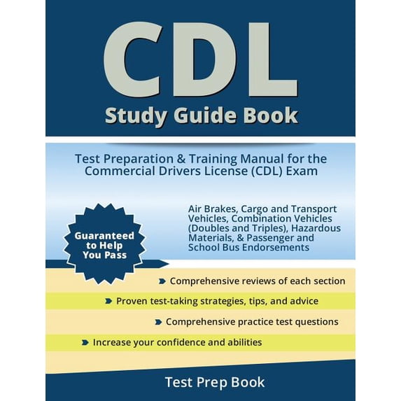 CDL Study Guide Book: Test Preparation & Training Manual for the ...