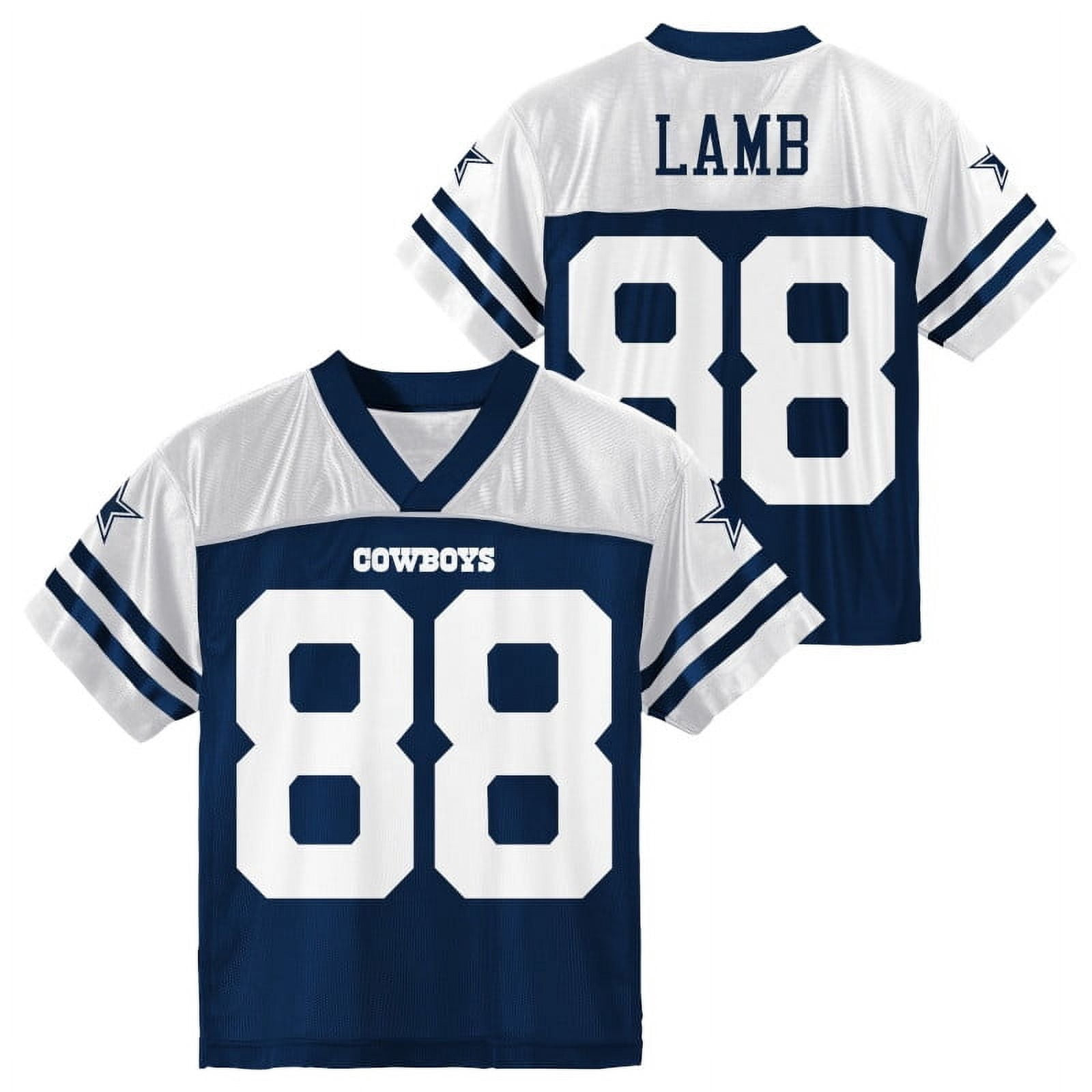 NFL Dallas Cowboys Boys Ceedee Lamb 88 Alt Jersey Double Star - Walmart.com