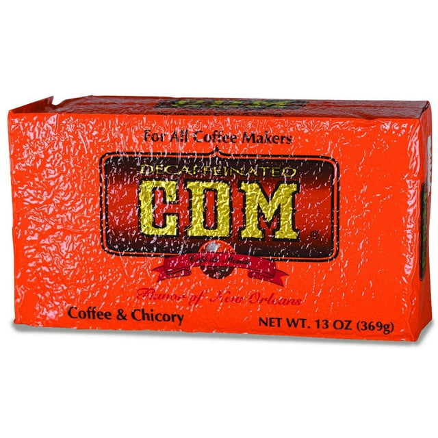 CDM Coffee & Chicory Decaffeinated, 13 Oz. - Walmart.com