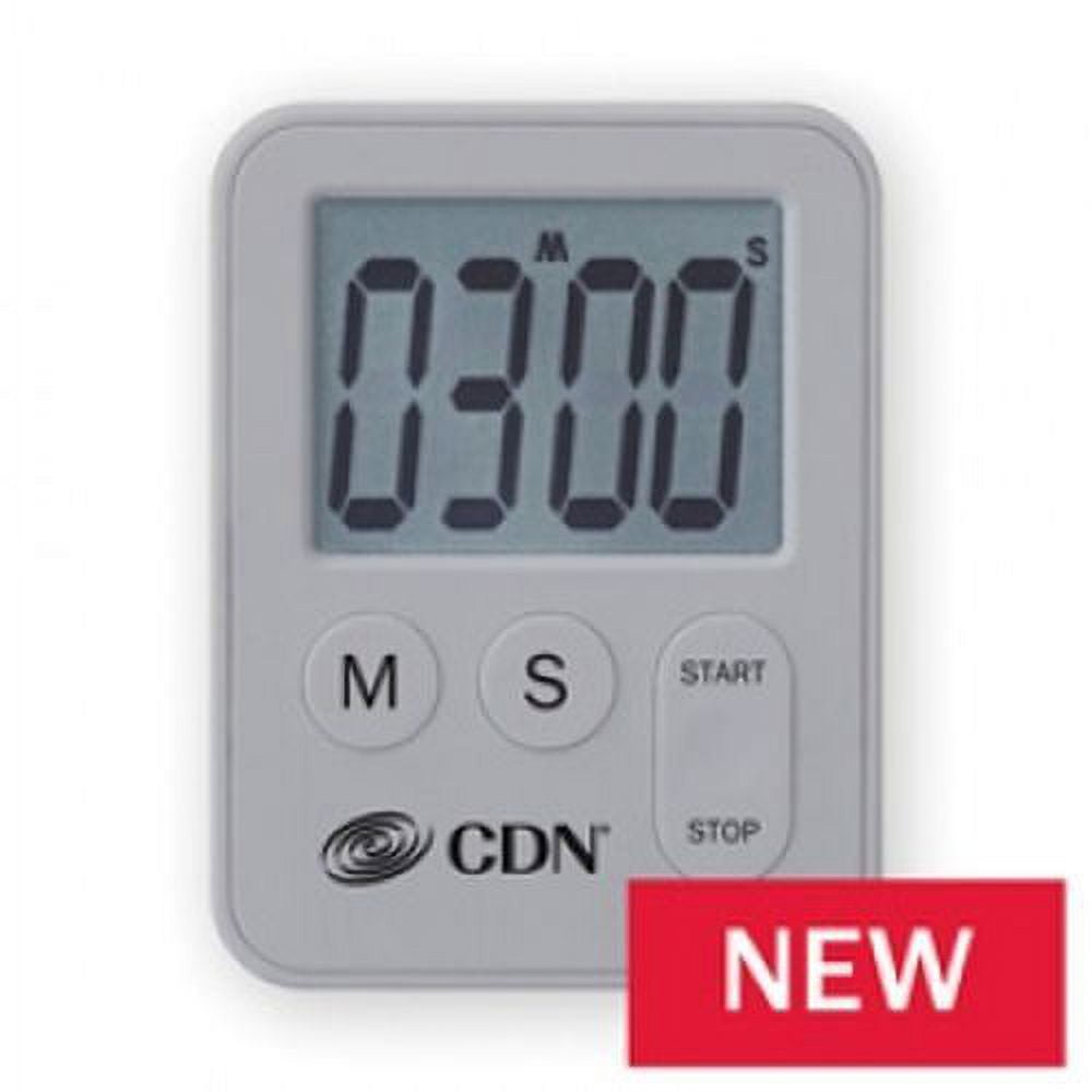 CDN Digital Mini Kitchen Timer with Easy to Read Display and Magnetic ...
