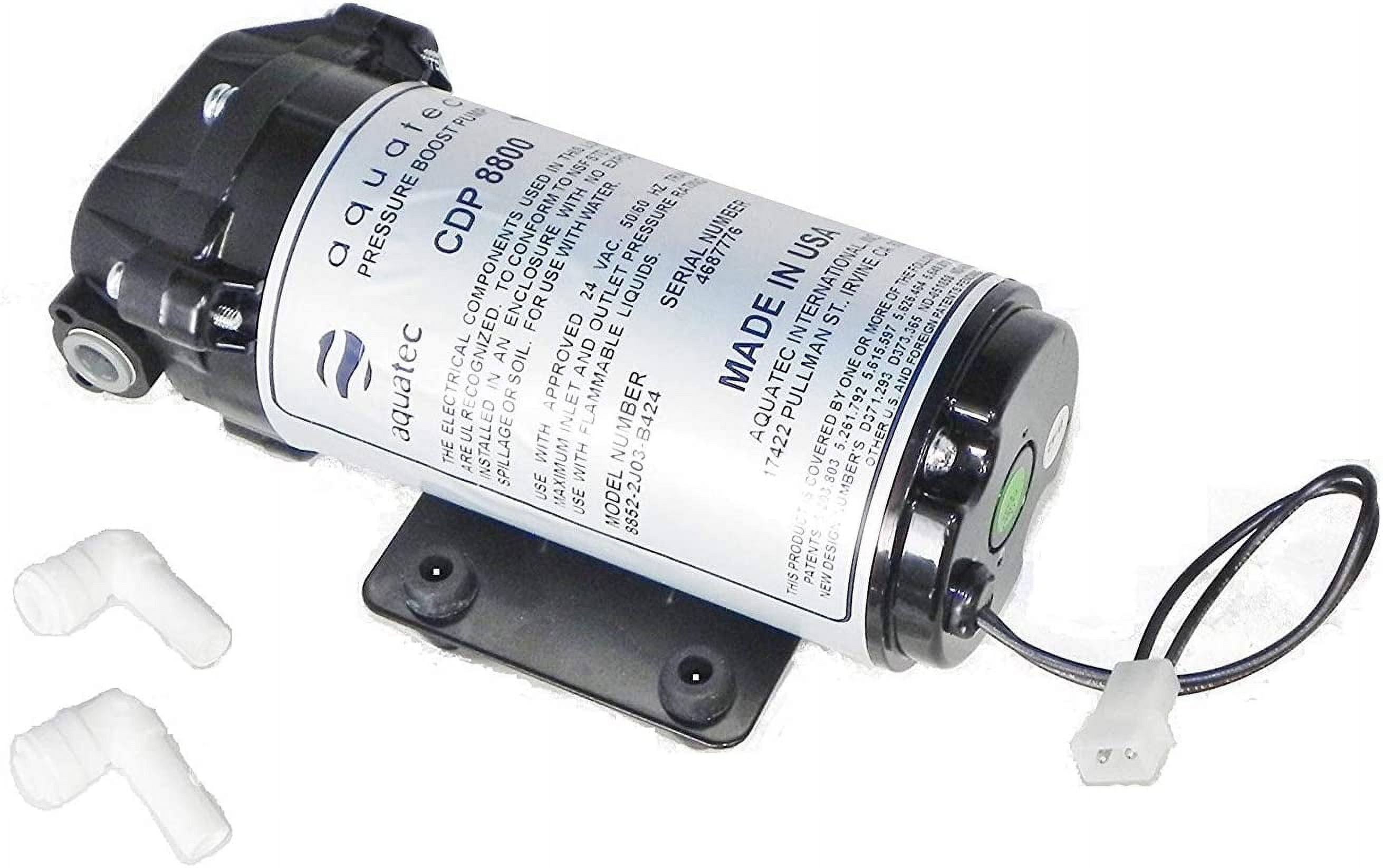 CDP 8800 high Pressure pump 8852-2J03-B423 100GPD - 200 GPD RO reverse ...