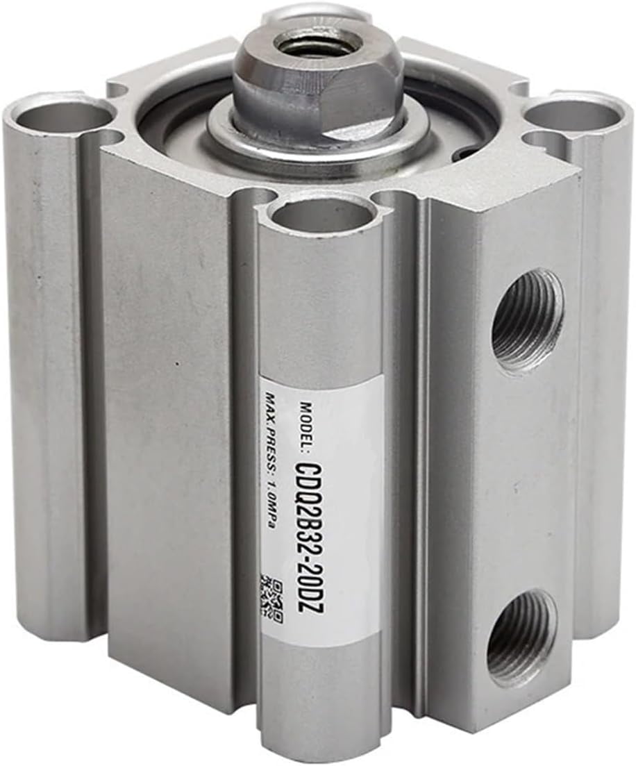 CDQ2B32-20DZ Compact Cylinder Double Acting Single Rod CQ2B32-75DZ with ...