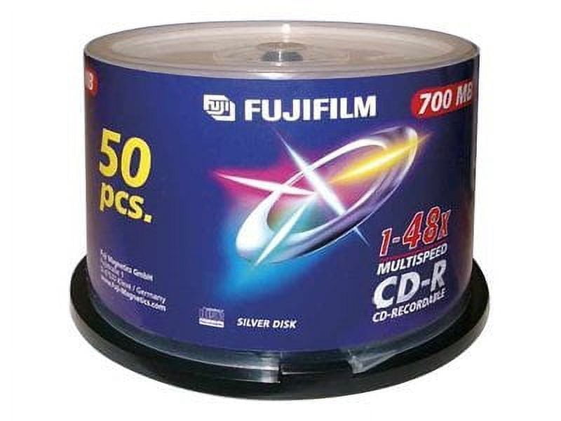 FUJIFILM - 50 x CD-R - 700 MB (80min) 48x - spindle - Walmart.com