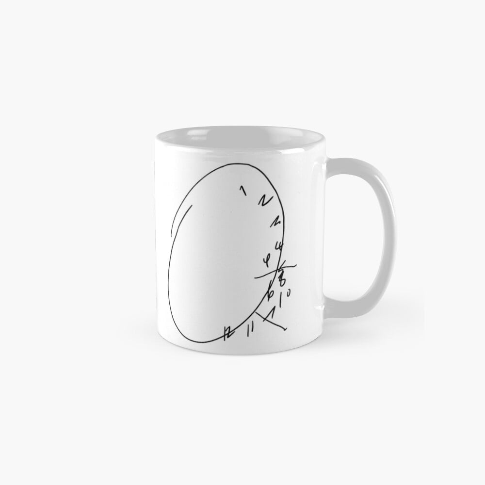 CDT - Clock Drawing Test Hannibal Clock - Psychology Design Classic Mug ...