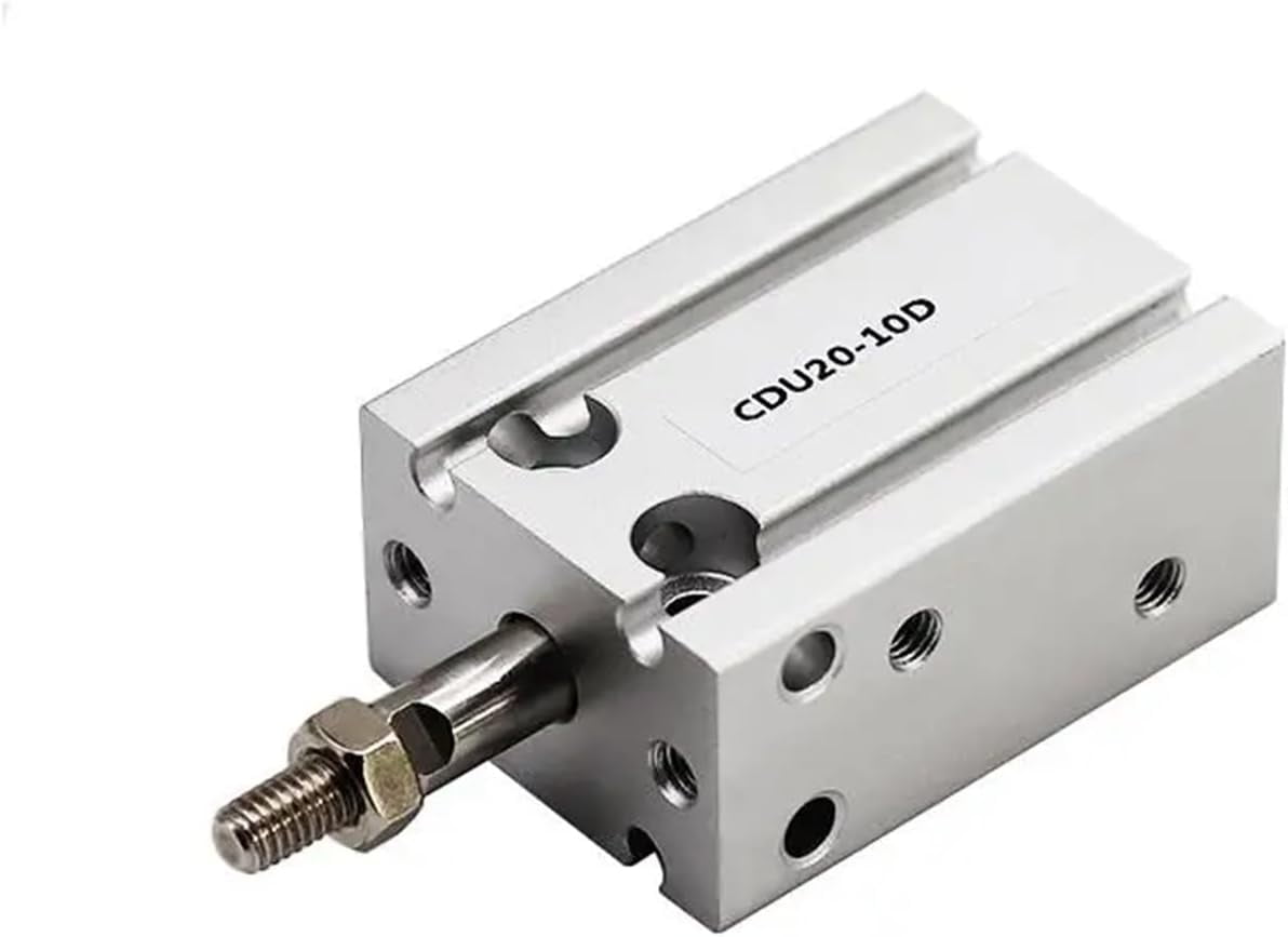 CDU20 25 Small Pneumatic Cylinder Free Installation Aluminum Square Air ...