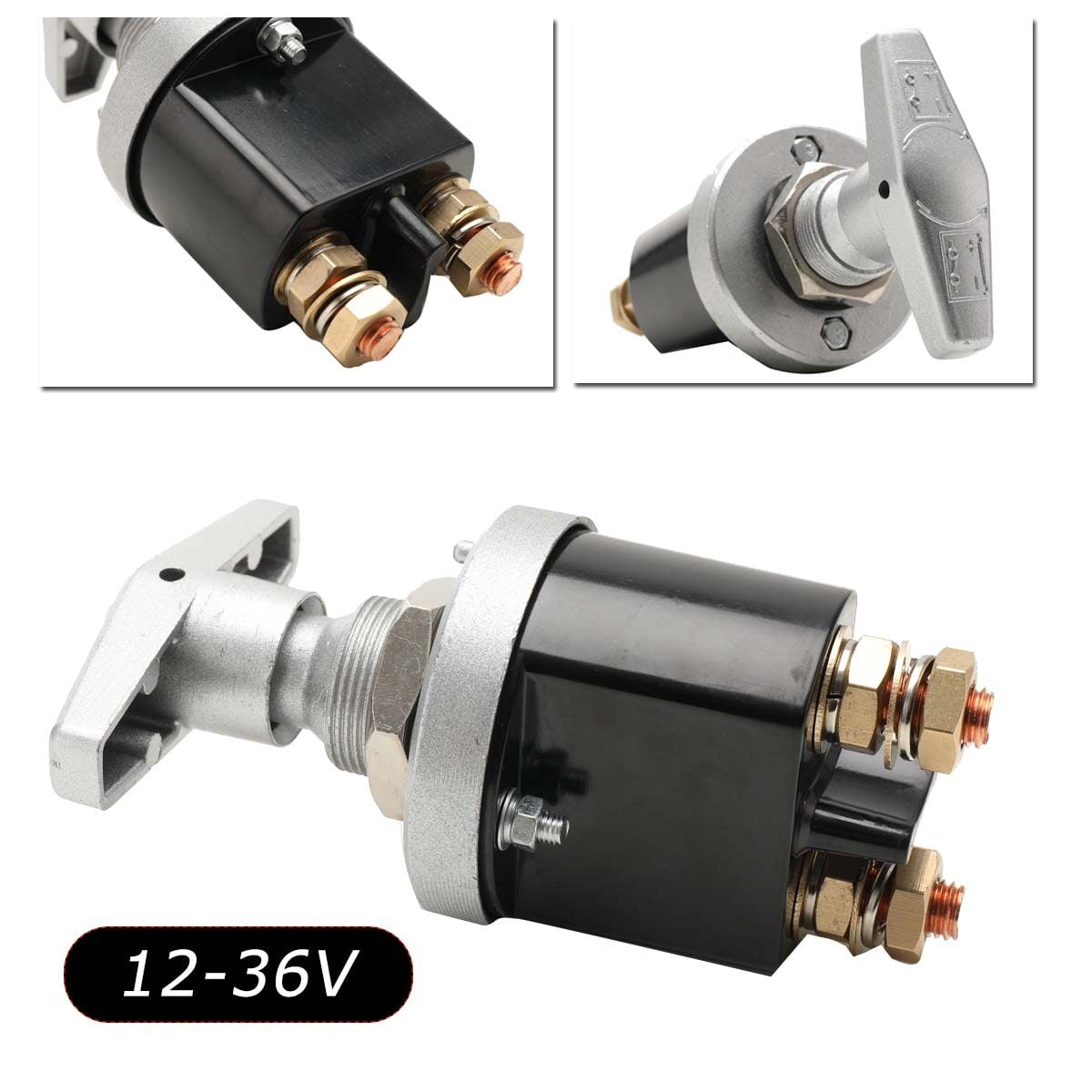 CDZHLTG 12-36V 1500A IP65 Battery Isolator Disconnect Power Kill Switch ...