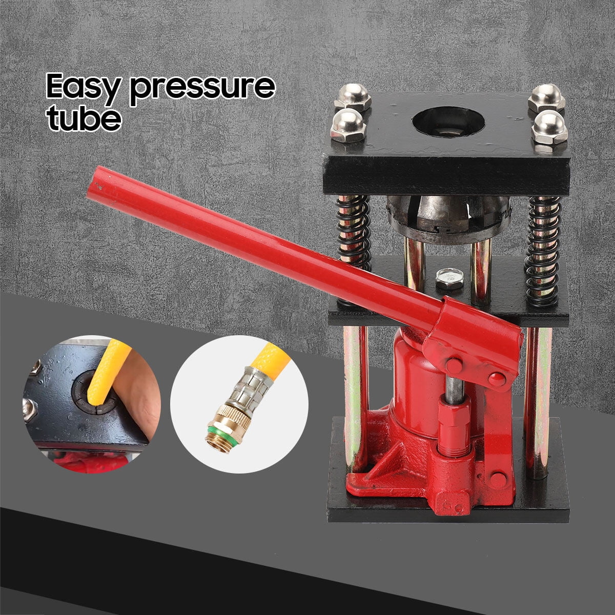 CDZHLTG 13-20mm Benchtop Hydraulic Bottle Jack Hose Crimper Manual ...