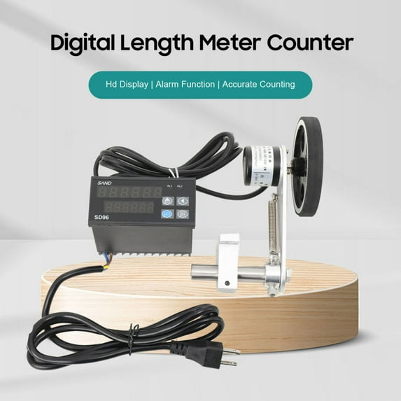 CDZHLTG Digital Length Meter Counter Mechanical Length Counter 0 ...