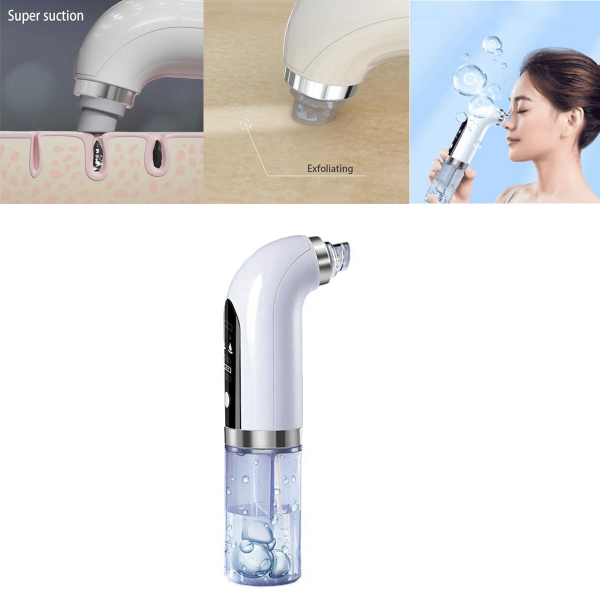 CDZHLTG Hydra Facial Machine Small Bubble Skin Cleansing Hydro ...