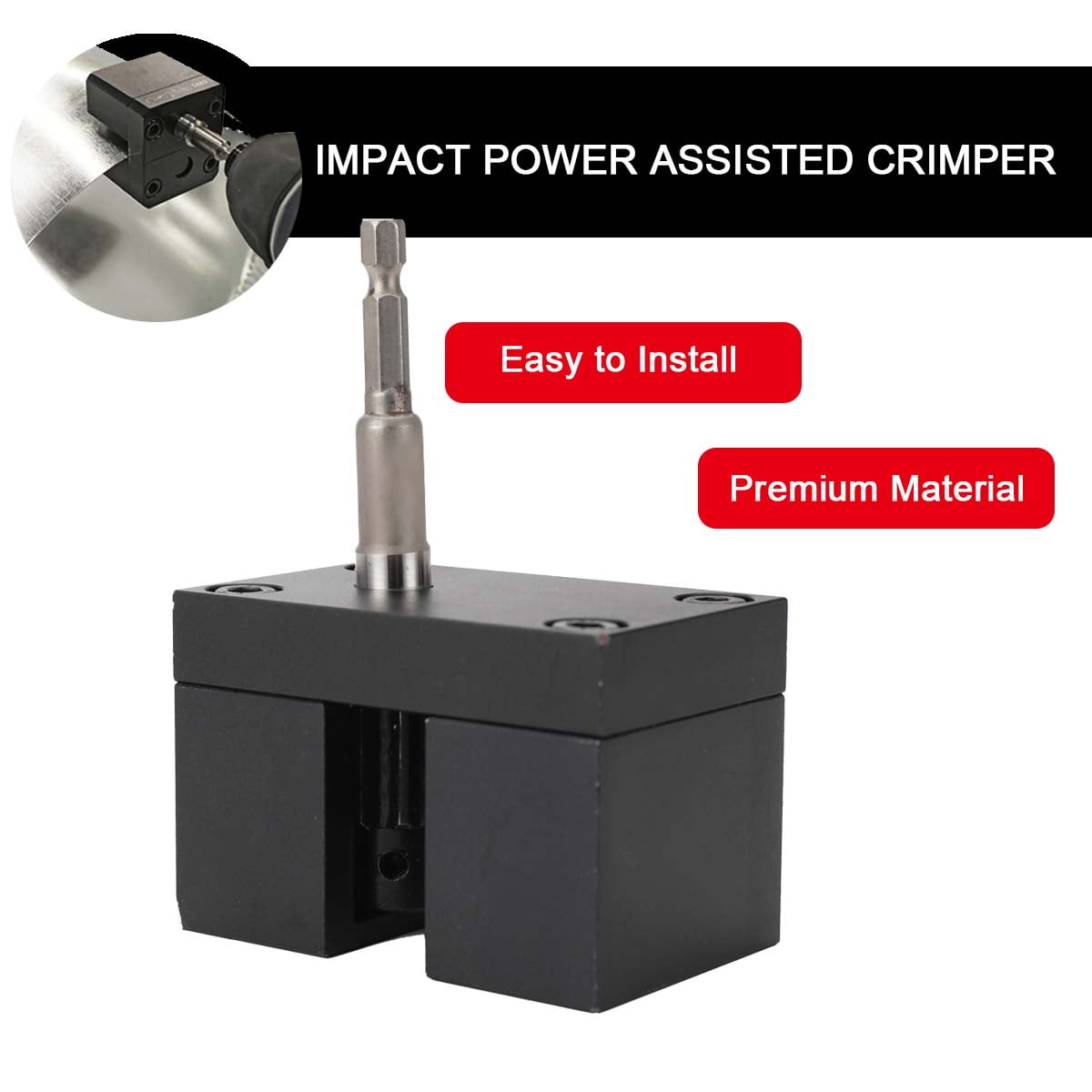 CDZHLTG Impact Driver Pipe Crimper, Power Assisted Crimper Impact ...