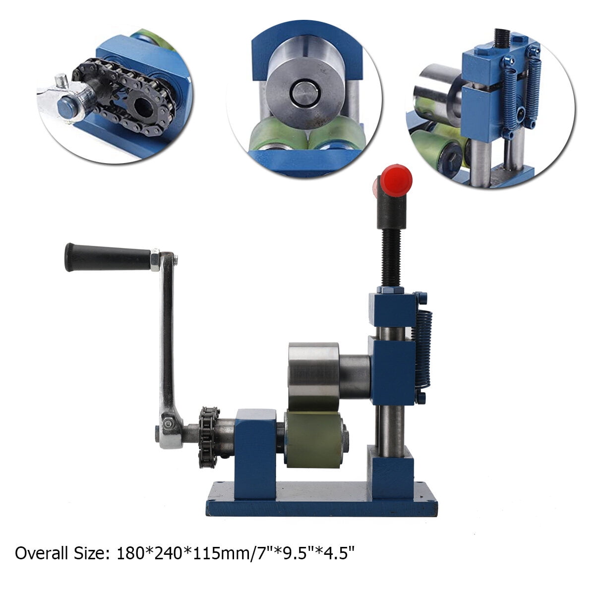 CDZHLTG Multi-Function Hand Crank Ring Bracelet Press Ring Bending ...