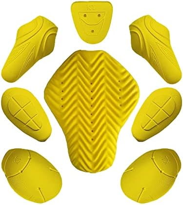 CE Certified Armor Pads Pack of 8 Pieces, Level 1 Approved Back, Level ...