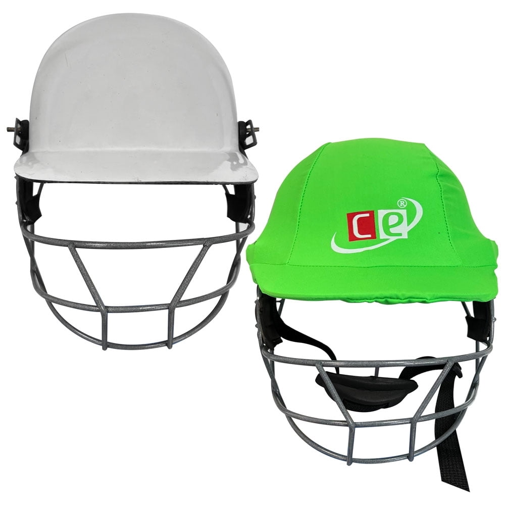 CE Cricket Helmet with Multicolor Covers Range for Head & Face ...