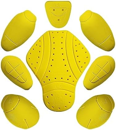 CE Level 2 Certified Armor Pads Pack of 8pieces l Level 2 Approved Back ...