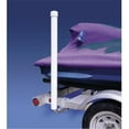 42" White and Silver C.E. Smith Multipurpose PVC Post Boat Guide-On ...