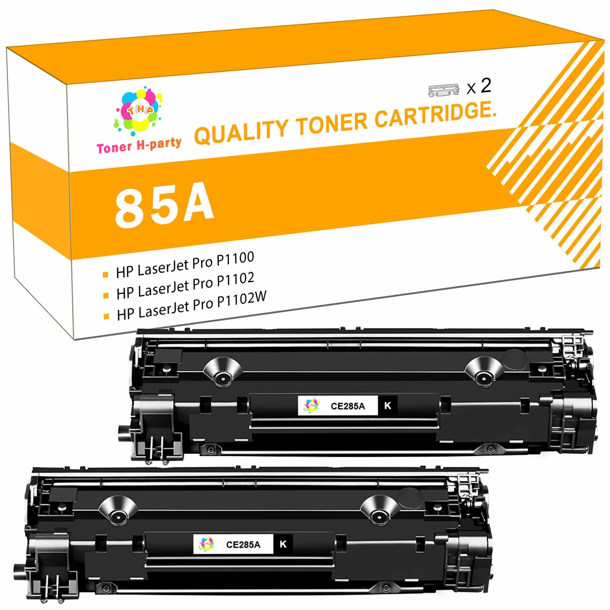 CE285A 85A Toner Cartridge Black Compatible for HP 85A CE285A CE285D ...
