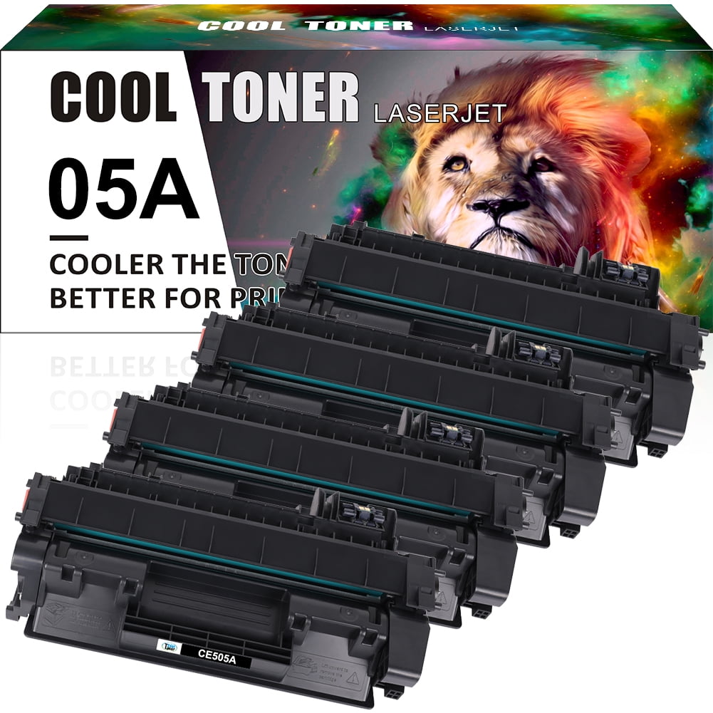 Free Shipping! CE505A Black High Yield Toner Cartridge Compatible for ...