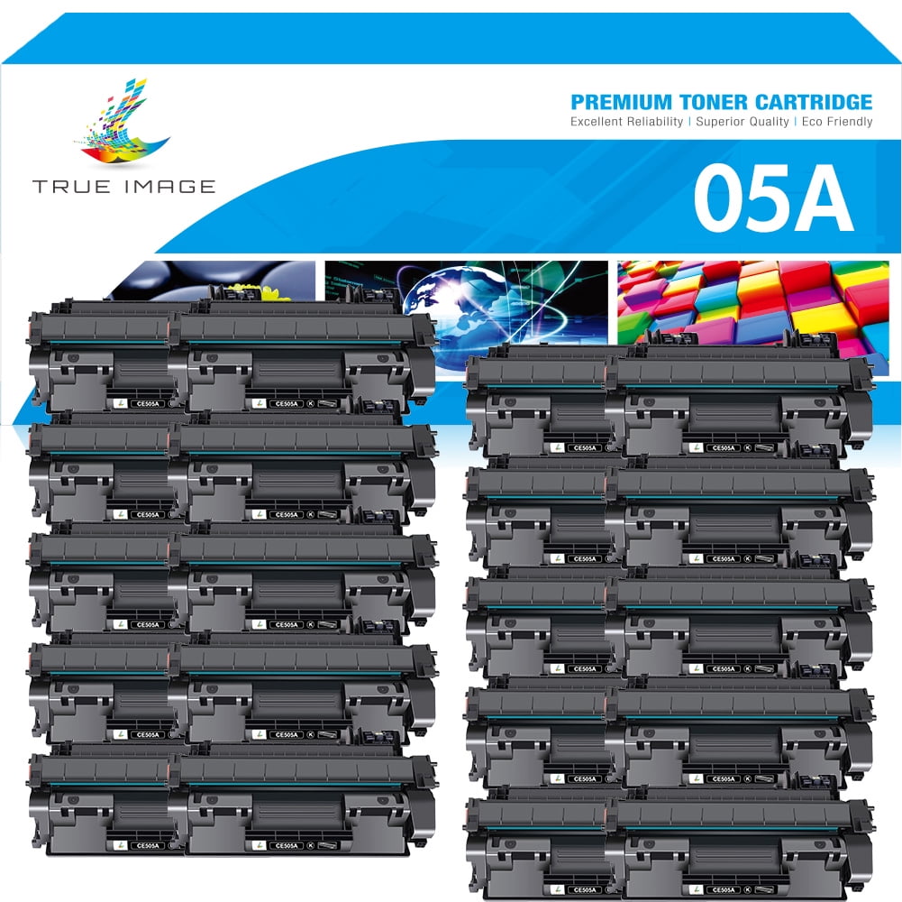 CE505D Compatible for HP 05A CE505A Black Toner Cartridge P2035 505A ...