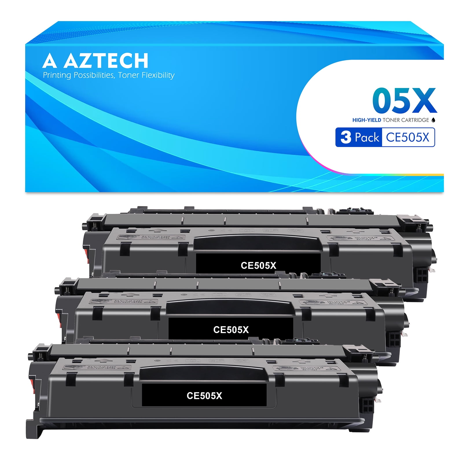 CE505X 05X Toner Cartridge Compatible Replacement for HP CE505X 05X ...