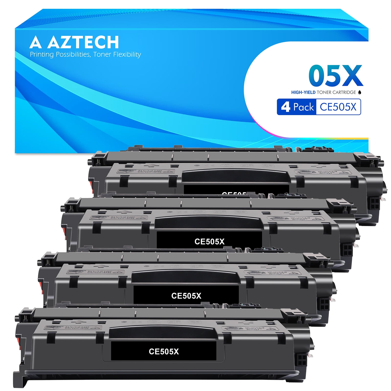 CE505X 05X Toner Cartridge Compatible Replacement for HP CE505X 05X ...