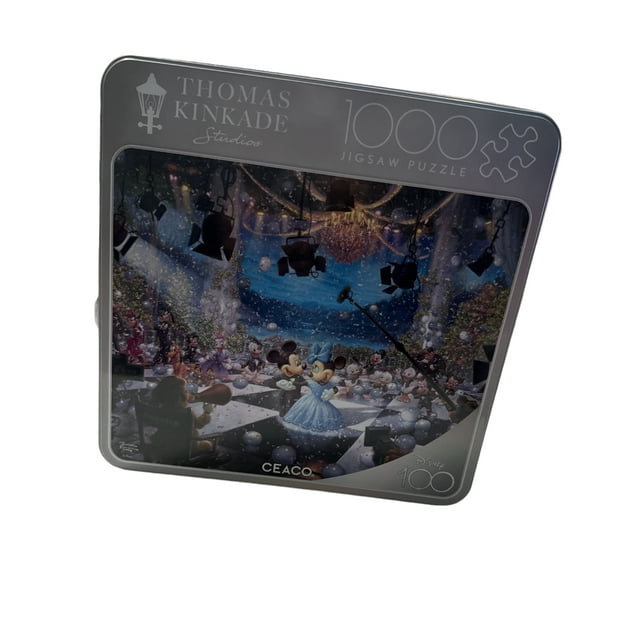 CEACO 1000 Piece Puzzle - DISNEY 100 by THOMAS KINKADE Studios in ...