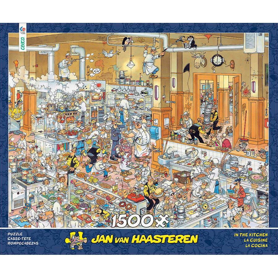 Ceaco Jan Van The Kitchen Puzzle - 1500 Pieces - Walmart.com