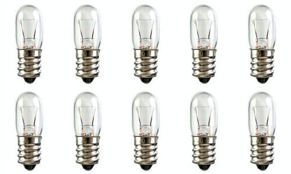 CEC Industries #3T4-C-24V Bulbs, 24 V, 3 W, E12 Base, T-4 shape (Box of ...