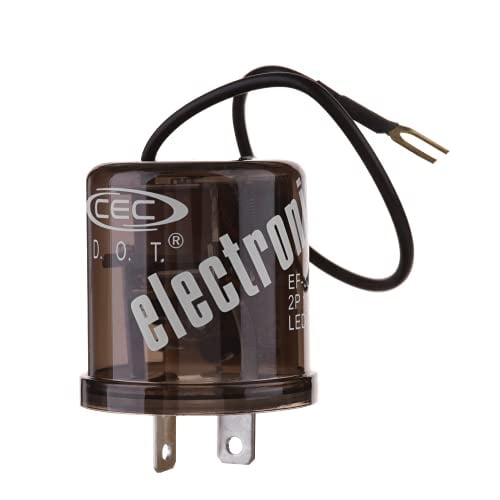 CEC Industries EF32RL Electronic Turn Signal Flasher Relay, LED ...