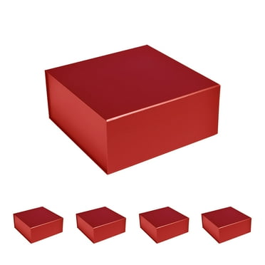 PACKHOME 5 Gift Boxes, Large Blue Valentine's Boxes with Magnetic Lids ...