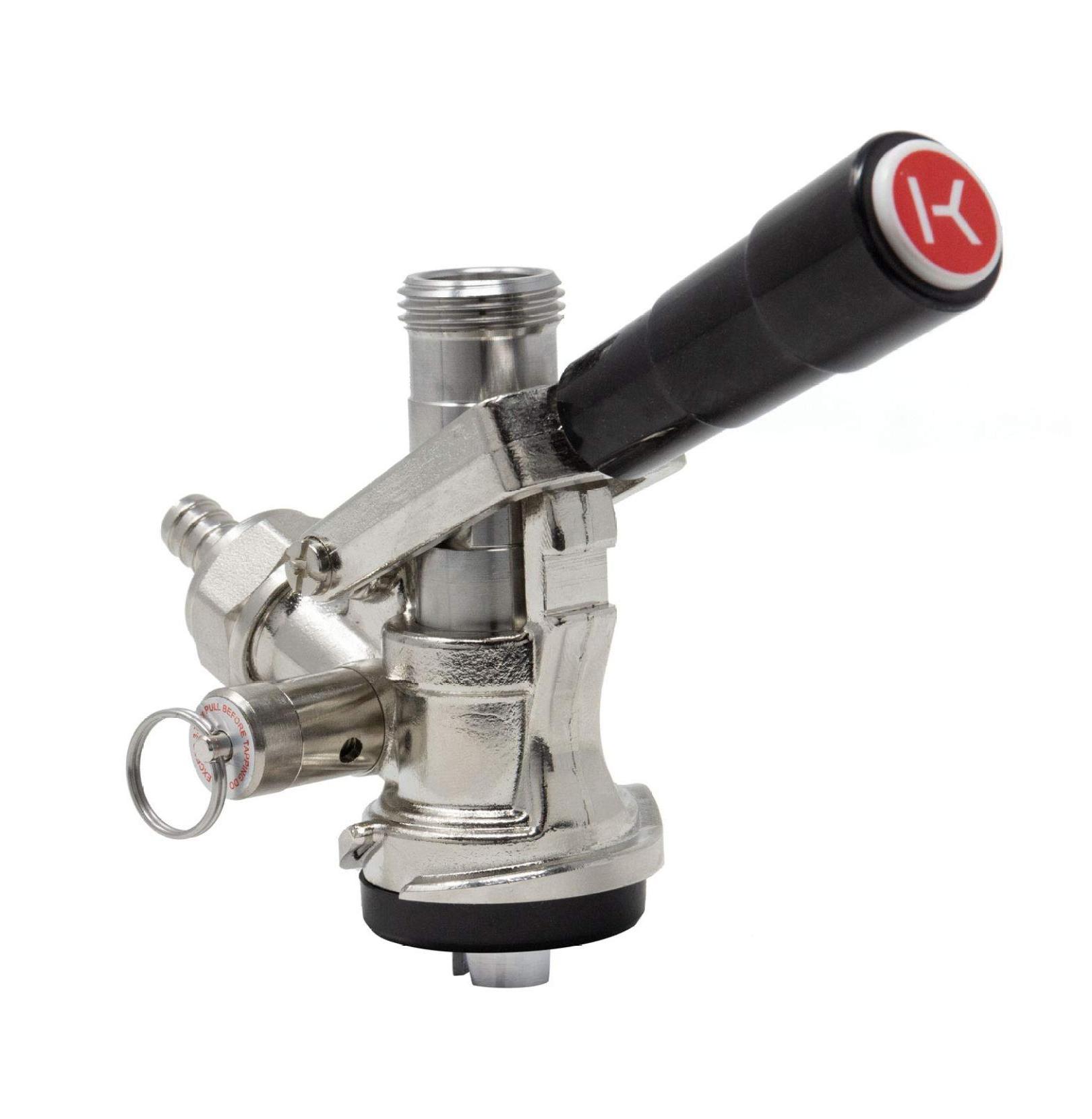 CECOMINOD089184 European Keg Beer Coupler Tap Kegerator S System - Lever Handle - Walmart.com