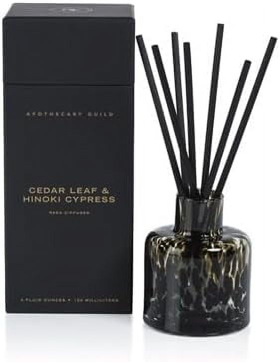 CEDAR LEAF and HINOKI CYPRESS Zodax Apothecary Guild Reed Diffuser ...