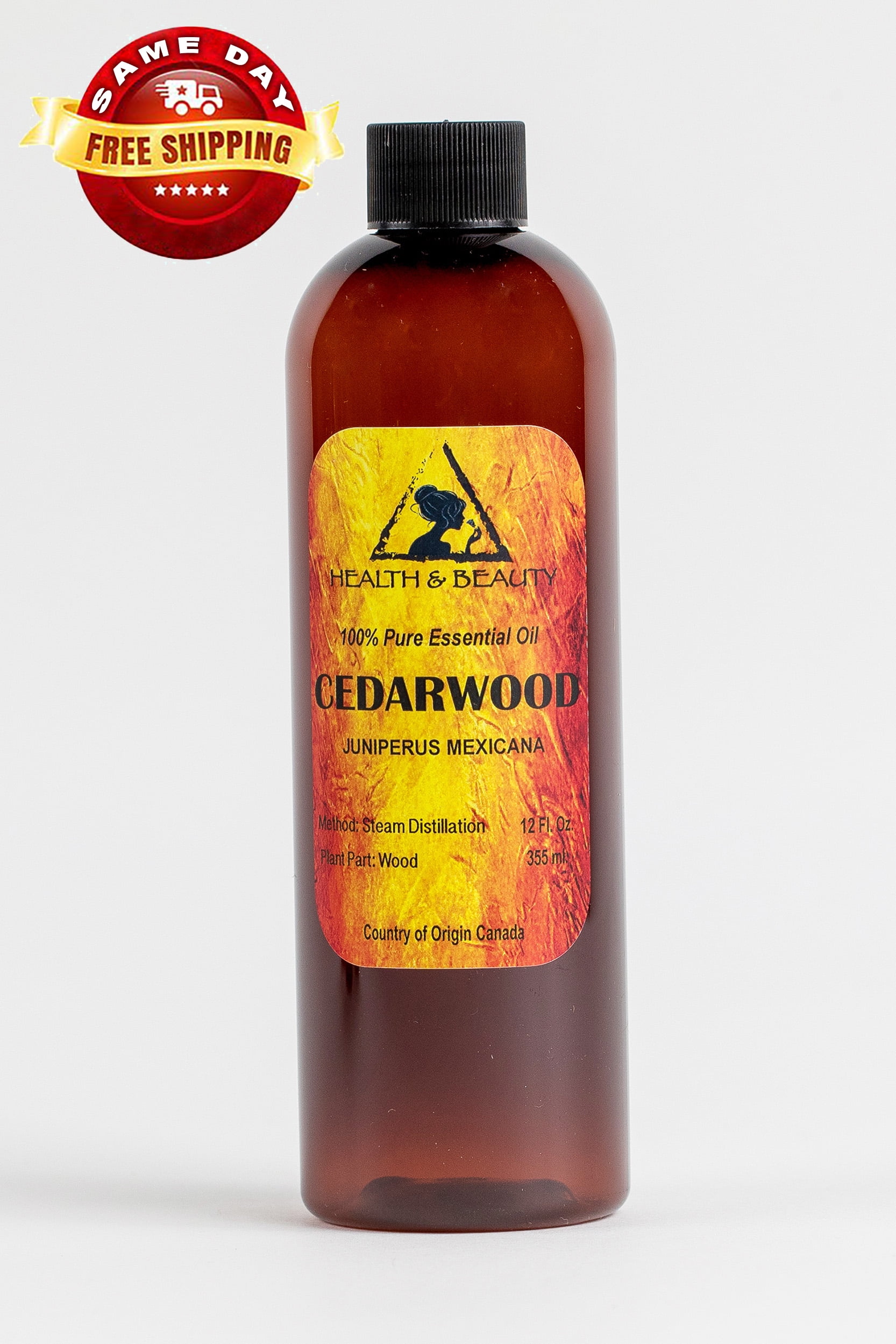 CEDARWOOD ESSENTIAL OIL ORGANIC AROMATHERAPY 100% PURE NATURAL 12 OZ ...