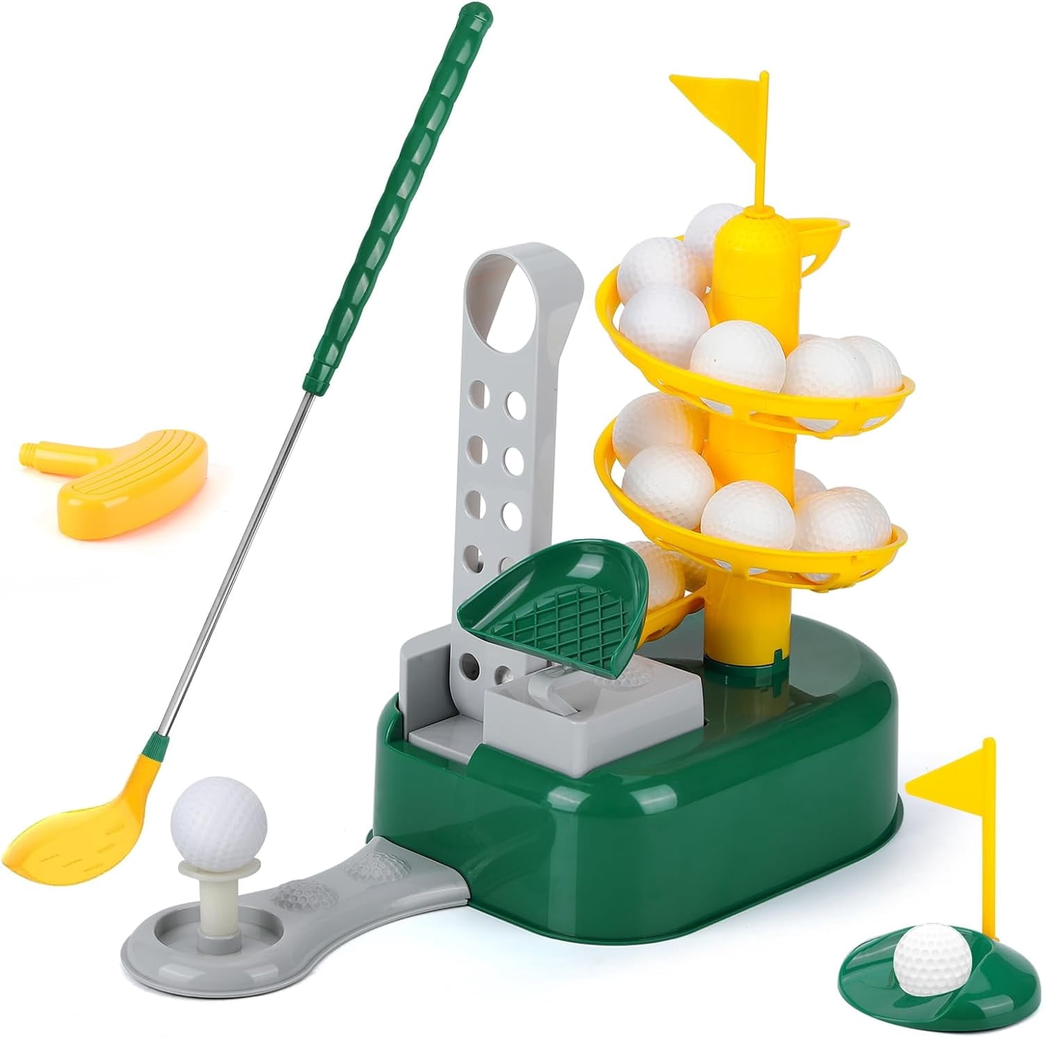 CEDQ Kids Golf Club Set,Boy Girls Outdoor Sport Toy Age 3-5, Toddler ...