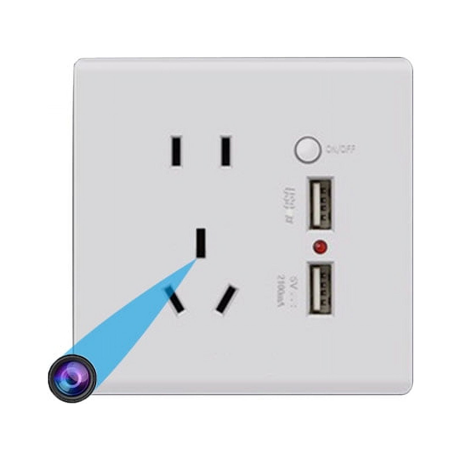 CEESWOLO HD MINI Camera WIFI Wall-Plug Camera supports mobile phone ...