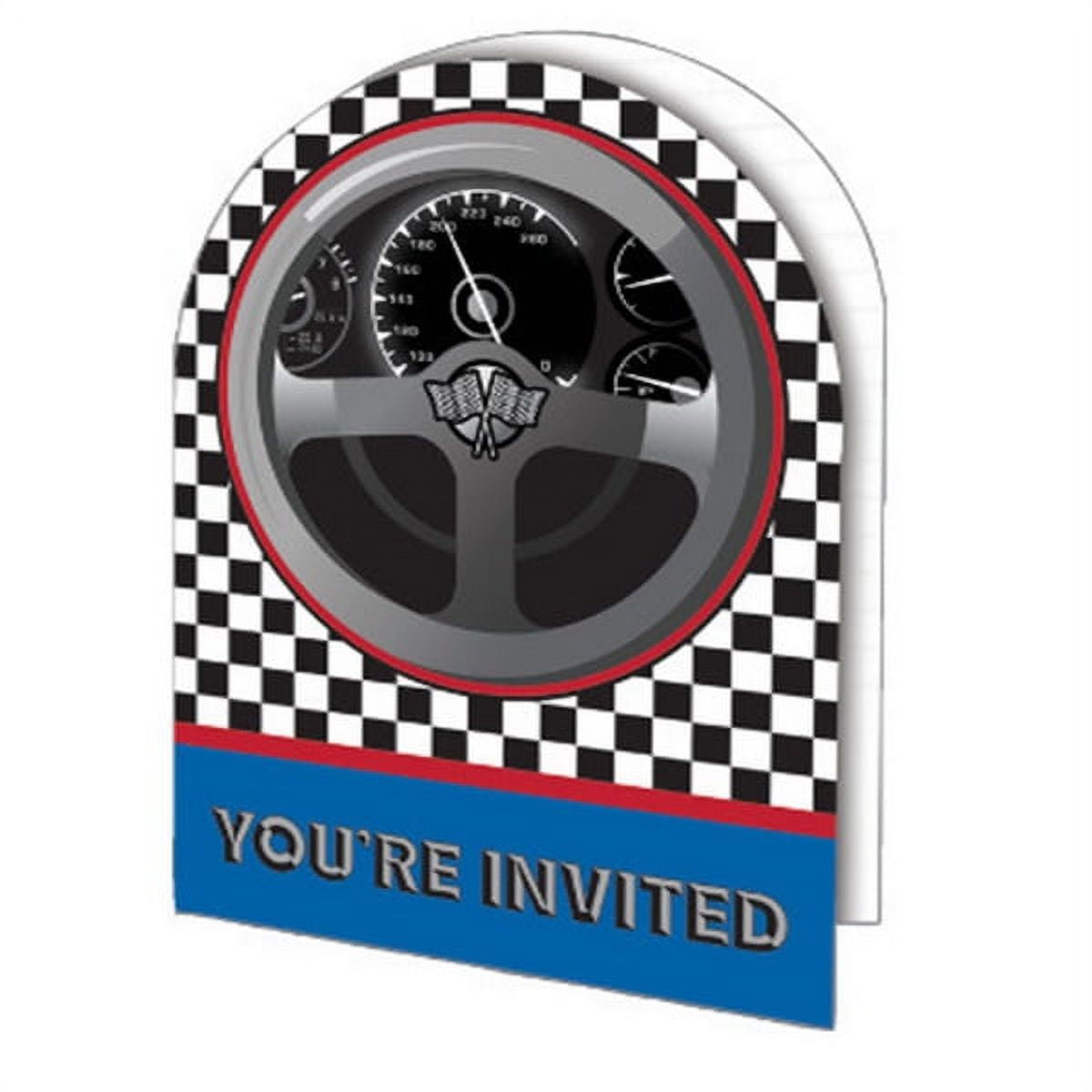 CEG 252355 Racing Invitations - Walmart.com