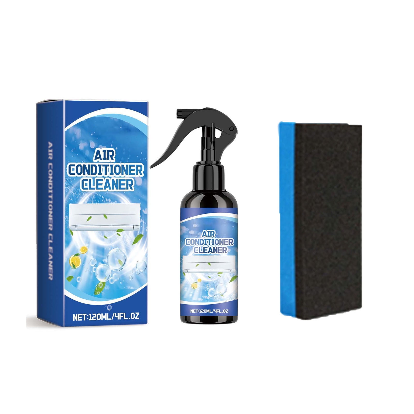 CEHVOM 120ml AC Foam Cleaner for Wall-mounted/Cabinet Units – Stain ...