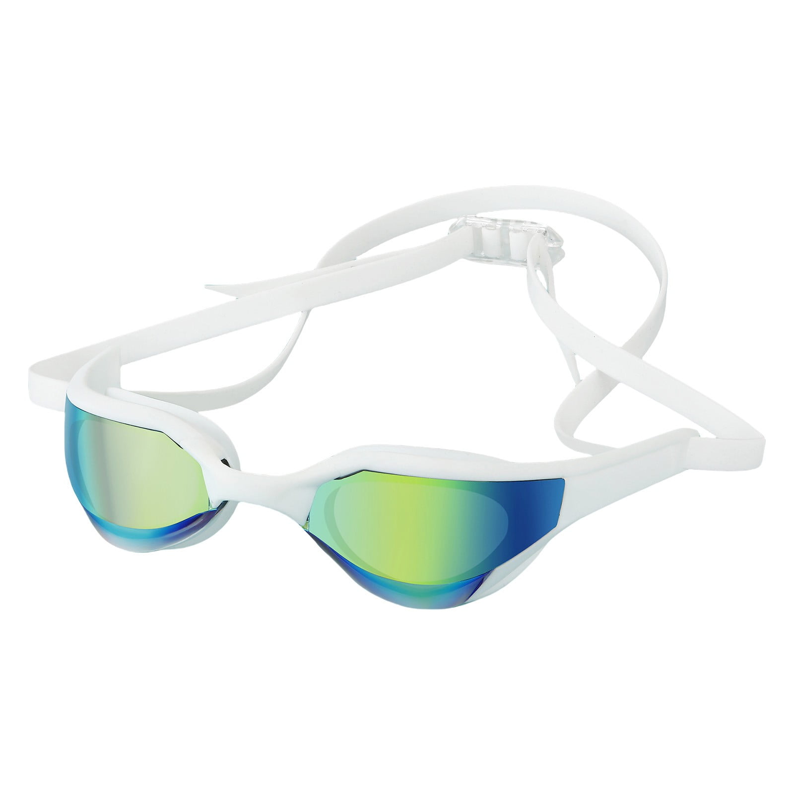 CEHVOM Adult Competition Small-Frame Swim Goggles – Clear Lens, Ddefog ...