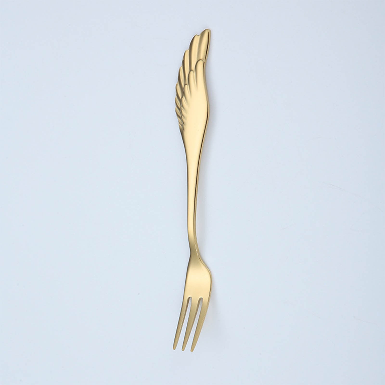 CEHVOM Clearance! Stainless Steel Fruit Fork Dessert Coffee Spoon ...