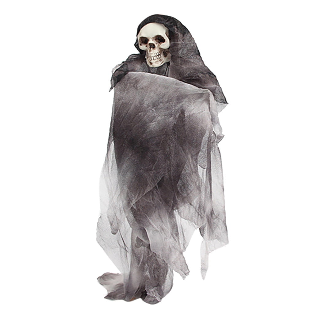 CEHVOM Friction Powered Cars Push Halloween Hang Scary Skull Doll ...