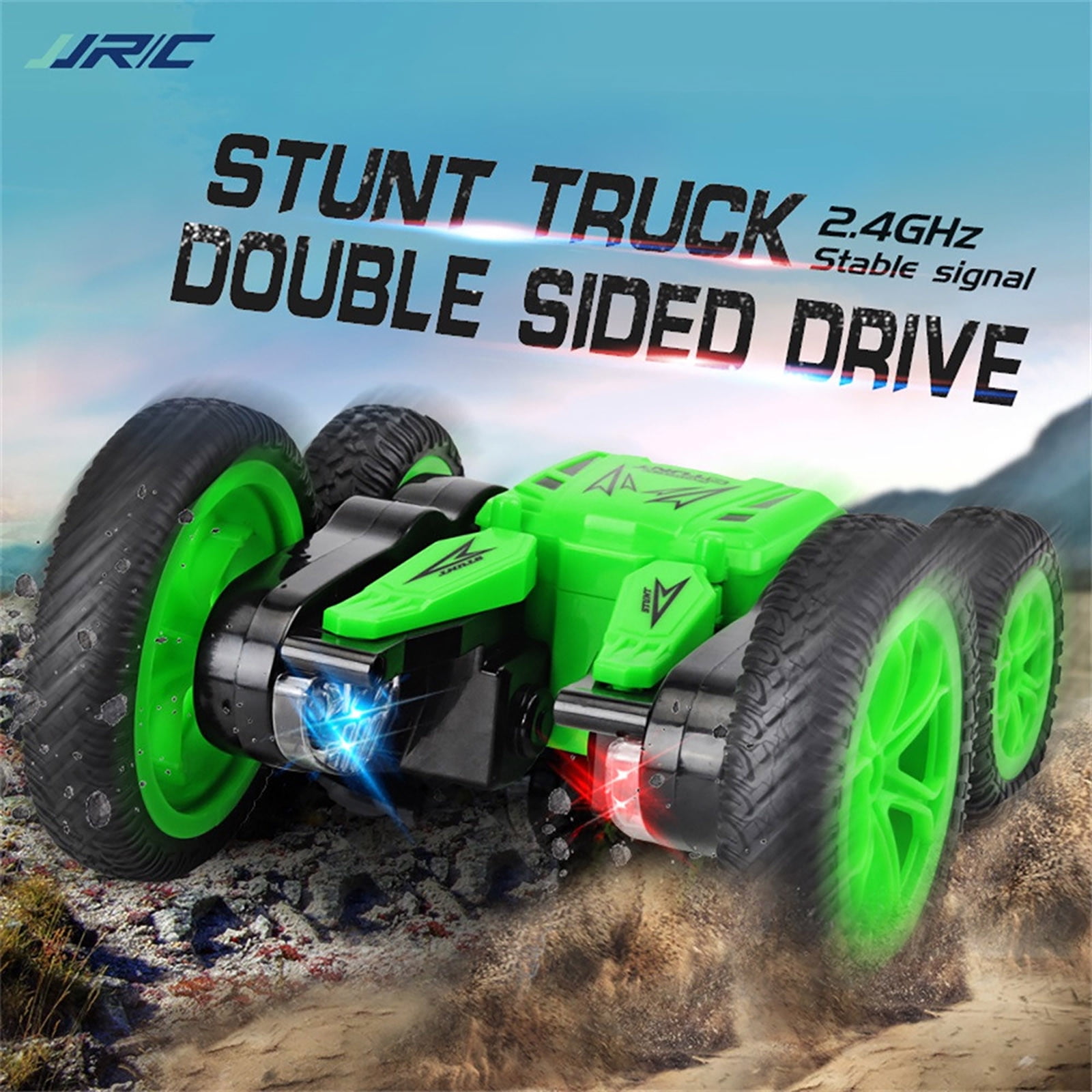 CEHVOM Friction Powered Cars Push Remote Control Car Rc Cars Drift High Speed Off Road Stunt ...