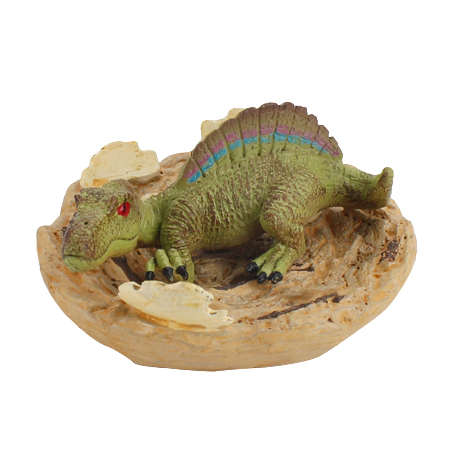 CEHVOM Half Hatching Of Dinosaurs Broken Dinosaur Model Toy With Base ...