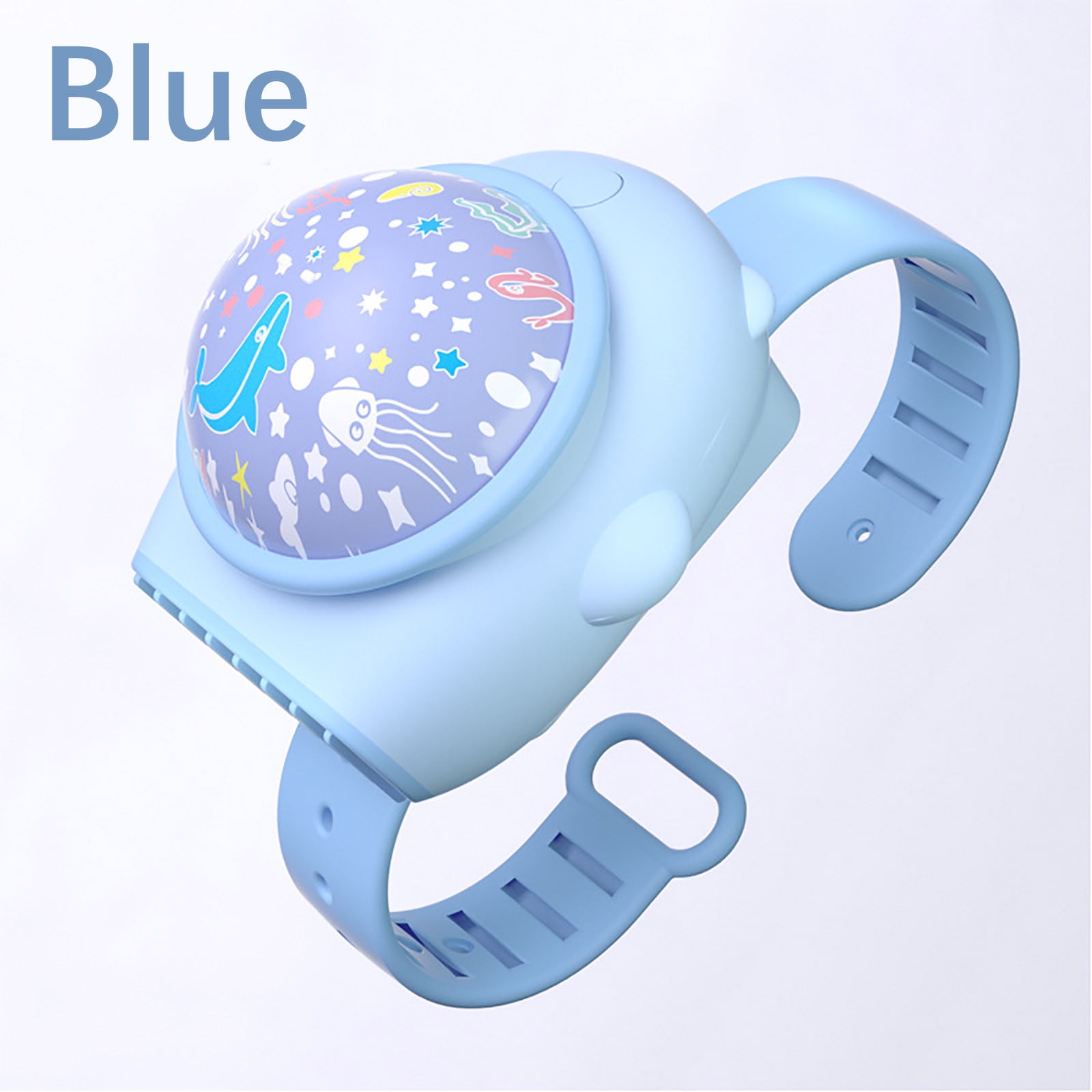CEHVOM Projector Lamp Watch Small Fan Girls And Baby USB Charging Fan Children's Toys Gifts ...