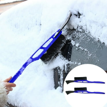 Snow Moover 39" Extendable Snow Brush with Squeegee, Ice Scraper and ...