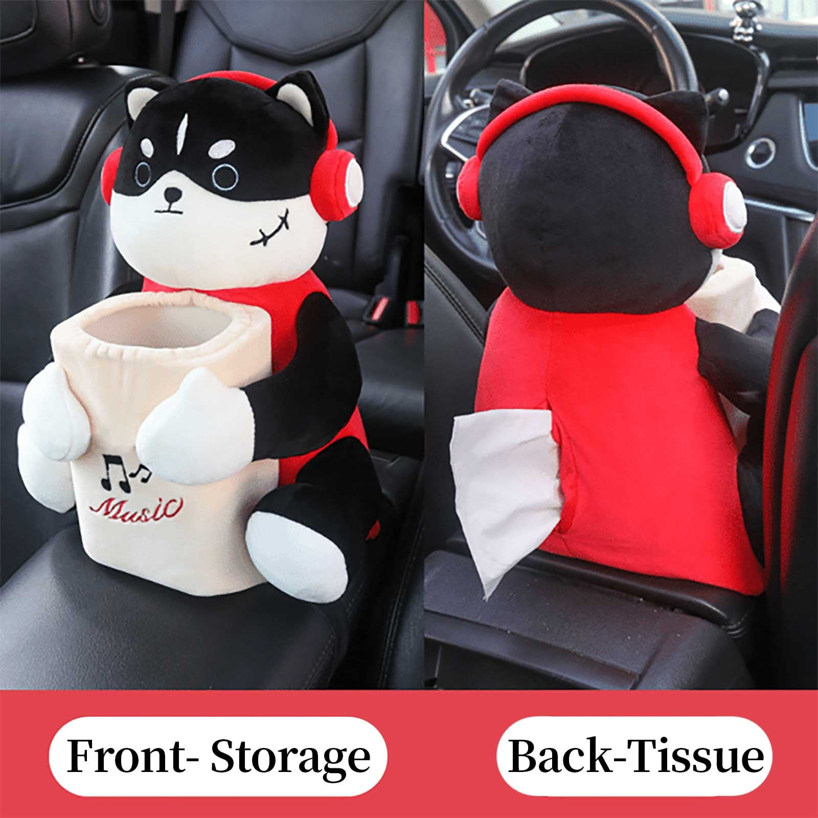 CEHVOM Tissue Box Holder Car Box Car Tissue Box Can - Walmart.com