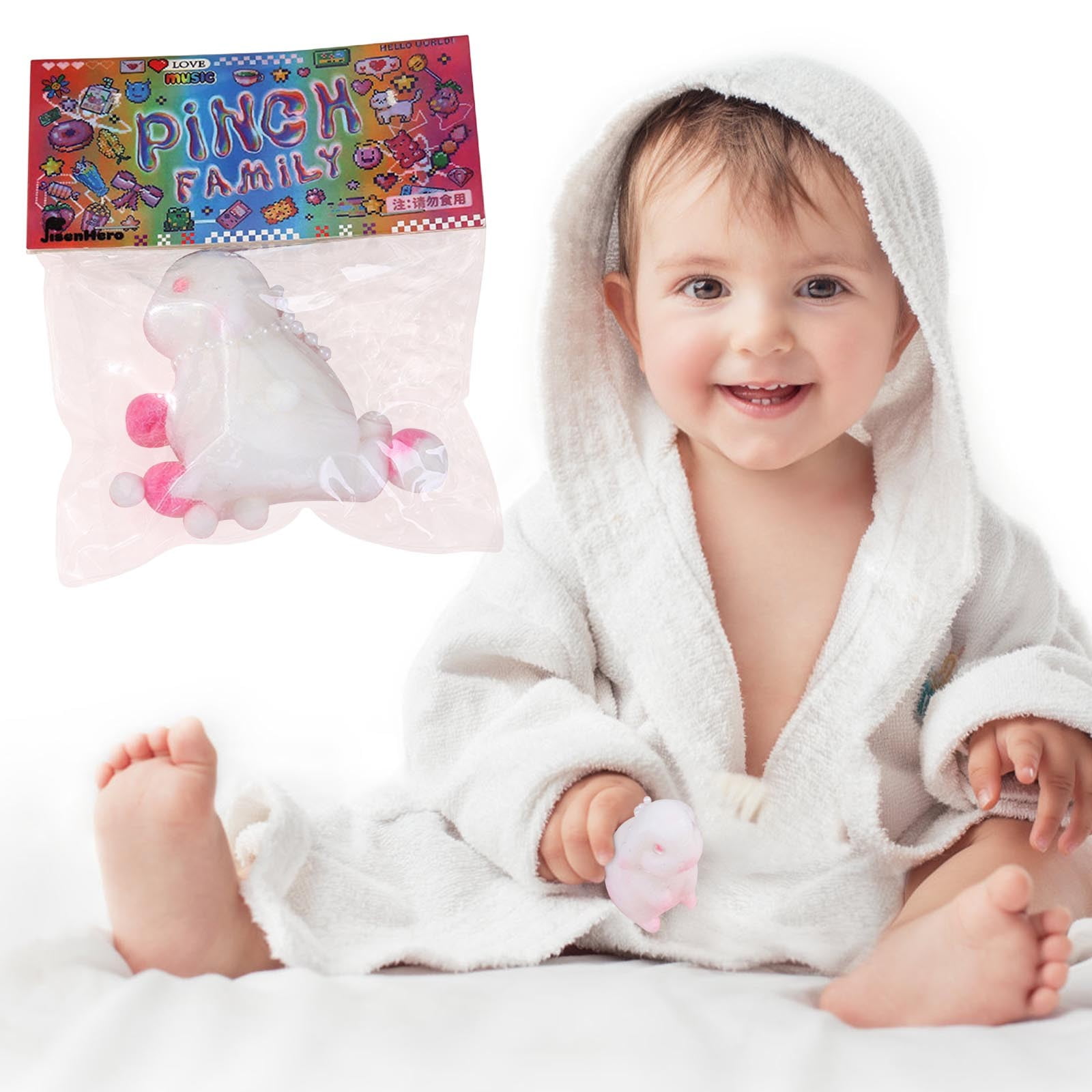 CEHVOM Toys for Ages 2-4 Cute Drooping Ear Rabbitss Pinch Music ...