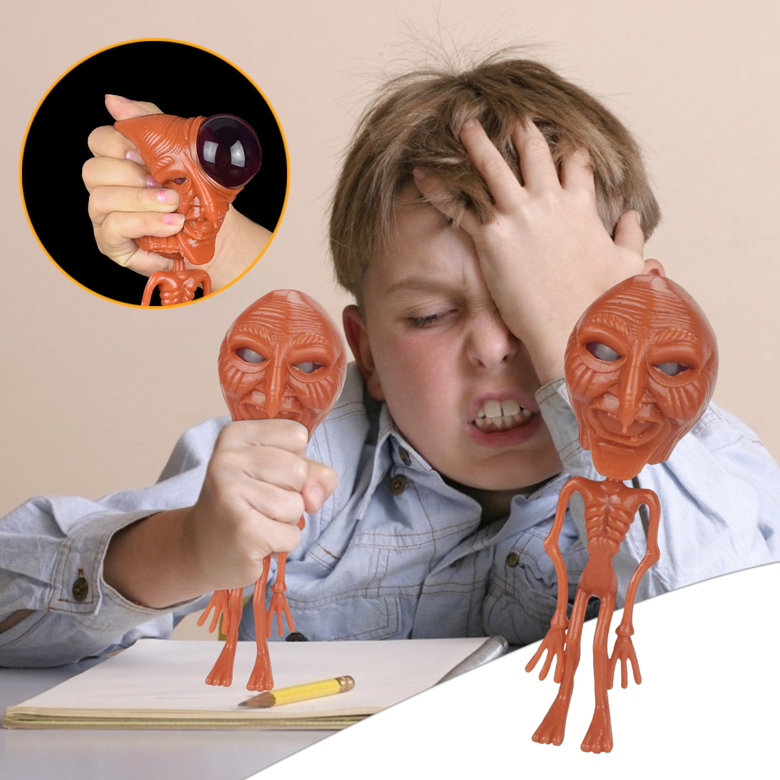 CEHVOM Vent Alien Tricky Toys Vent Toys Big Skull Toys Stall Toys 5ml ...