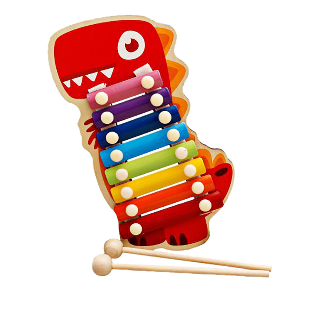 CEHVOM Xylophone Musical Instruments Toy One Octave of Notes with Child ...